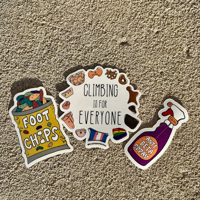 Climbing Stickers - Etsy