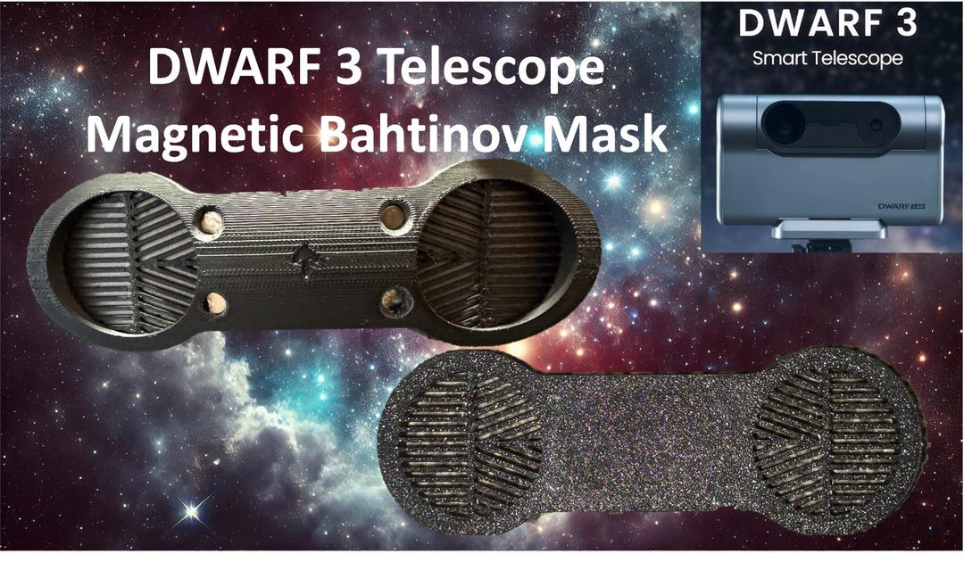 Dwarflabs DWARF 3 Telescope Bahtinov Mask for Precise Precision Focus ...