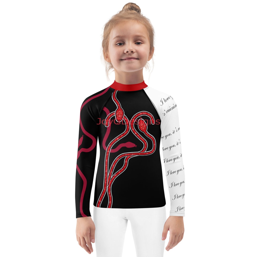 Taylor Inspired Red Snakes Concert Outfit, Costume, Rash Guard (not ...