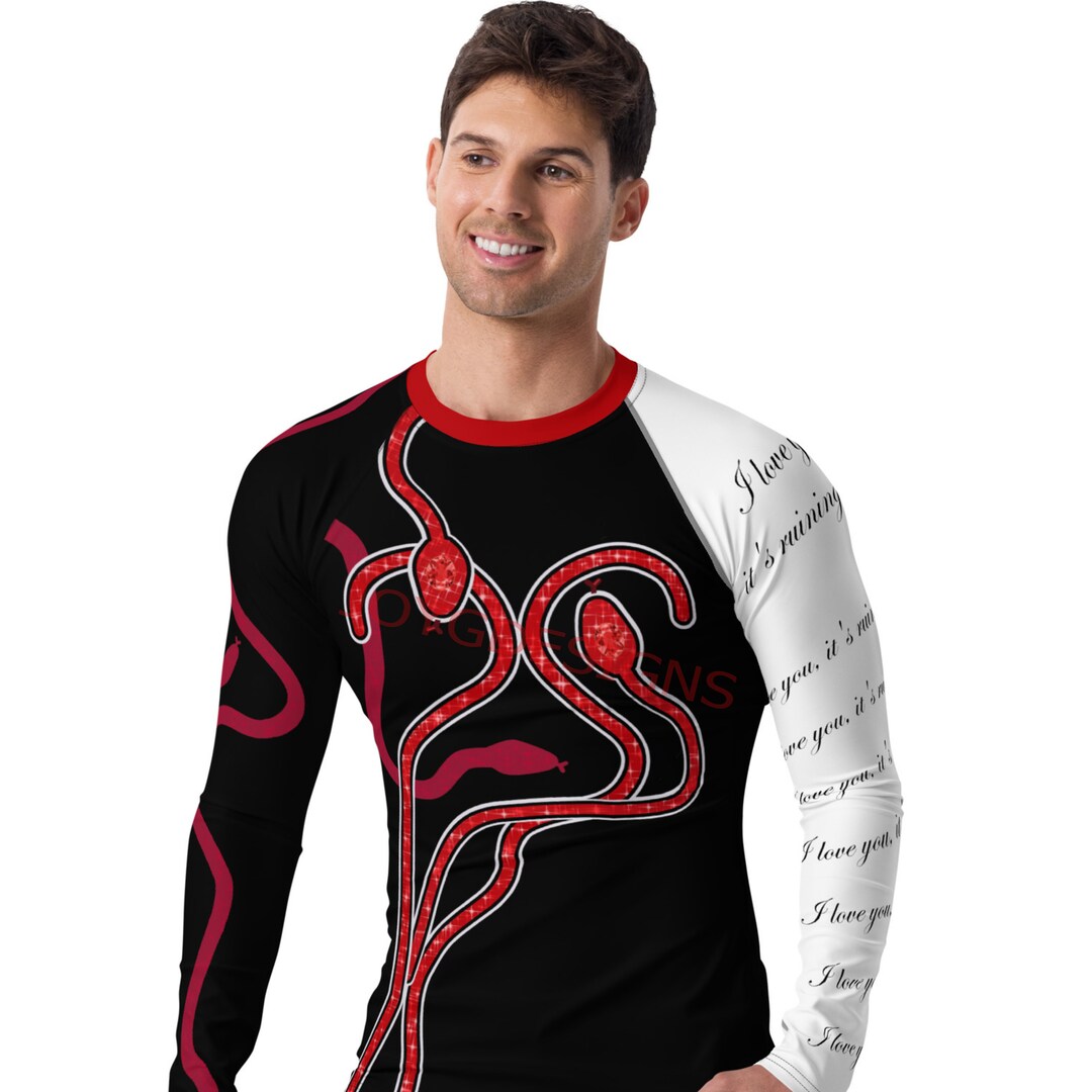 Taylor Inspired Reputation Snakes and Tortured Poets Outfit, Men's Rash ...
