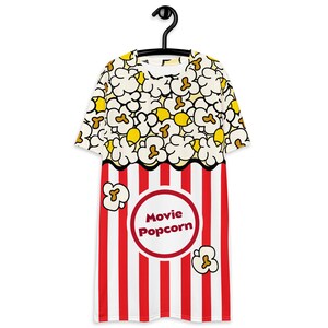 Popcorn Costume Outfit, Movie Night, Birthday Party, Halloween Costume ...