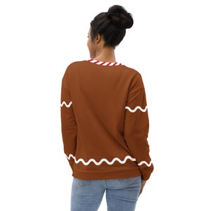 Gingerbread Cookie Costume Sweatshirt, Christmas Outfit, Unisex ...