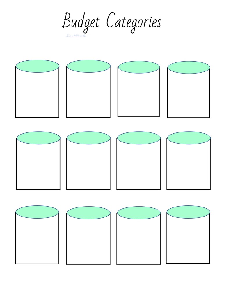 Beginner Paycheck Budget Planner Pack, PDF Instant Download - Etsy