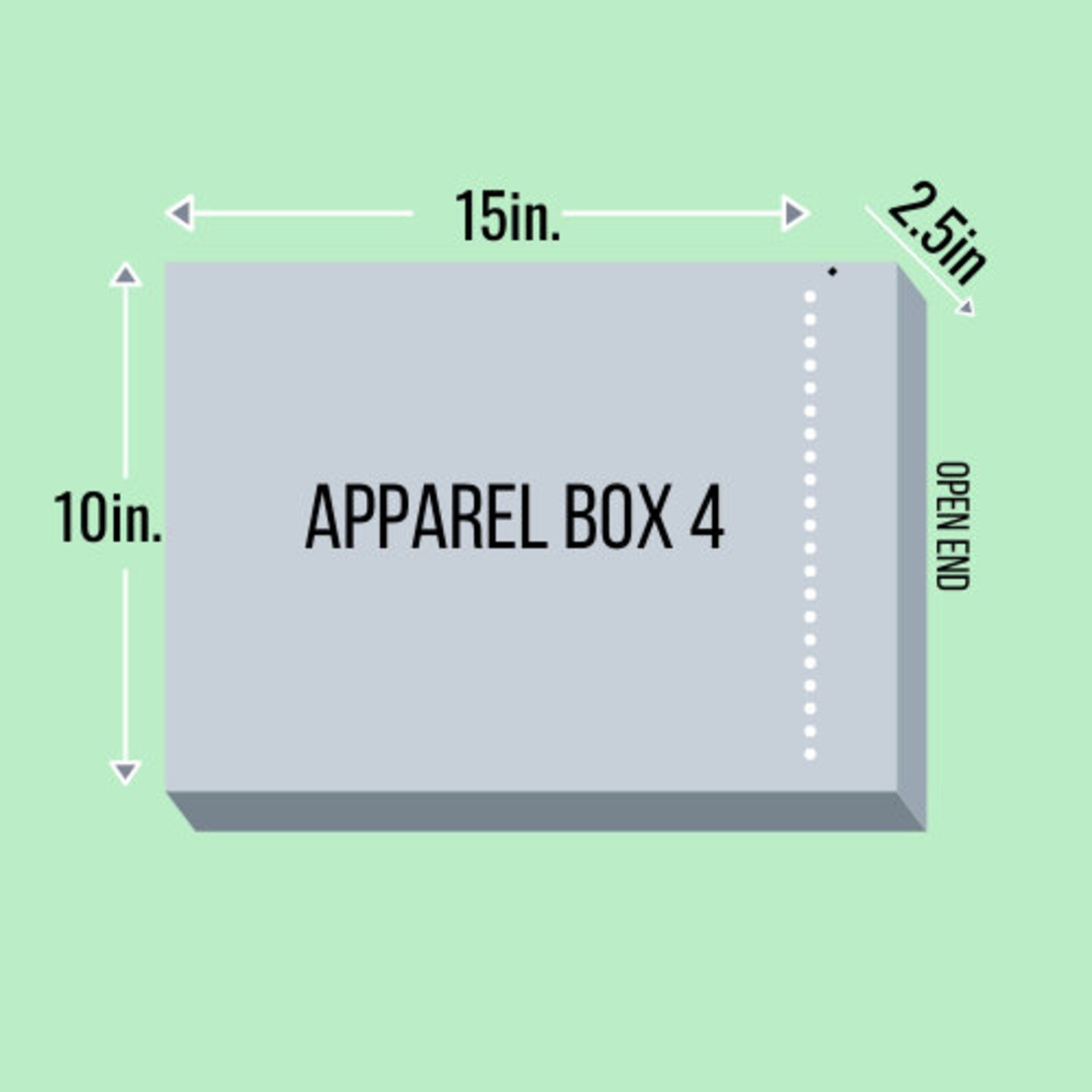 Green Wrap Apparel Box 4 Wrapping - Etsy