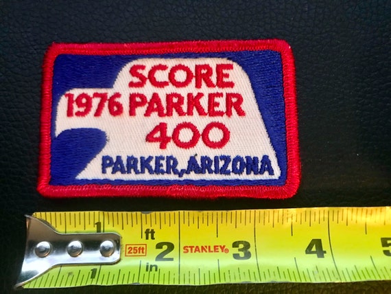 1976 SCORE Parker 400 Off-Road Race Driver Patch in P… - Gem