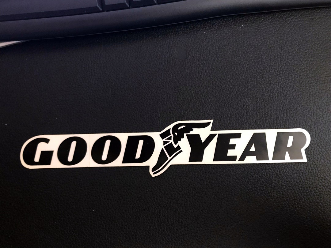 1970s 2 Vintage Goodyear Tire Racing Decals - Etsy