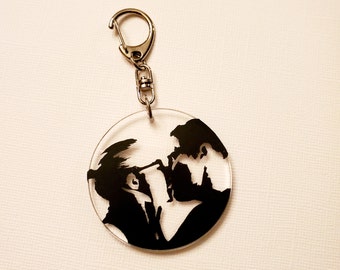 First Kiss Keychain - Etsy