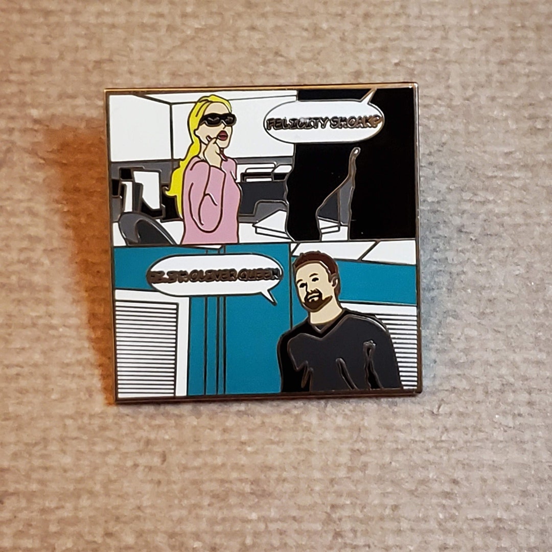 Olicity Green Arrow Inspired Hard Enamel Collector's Pin - Etsy