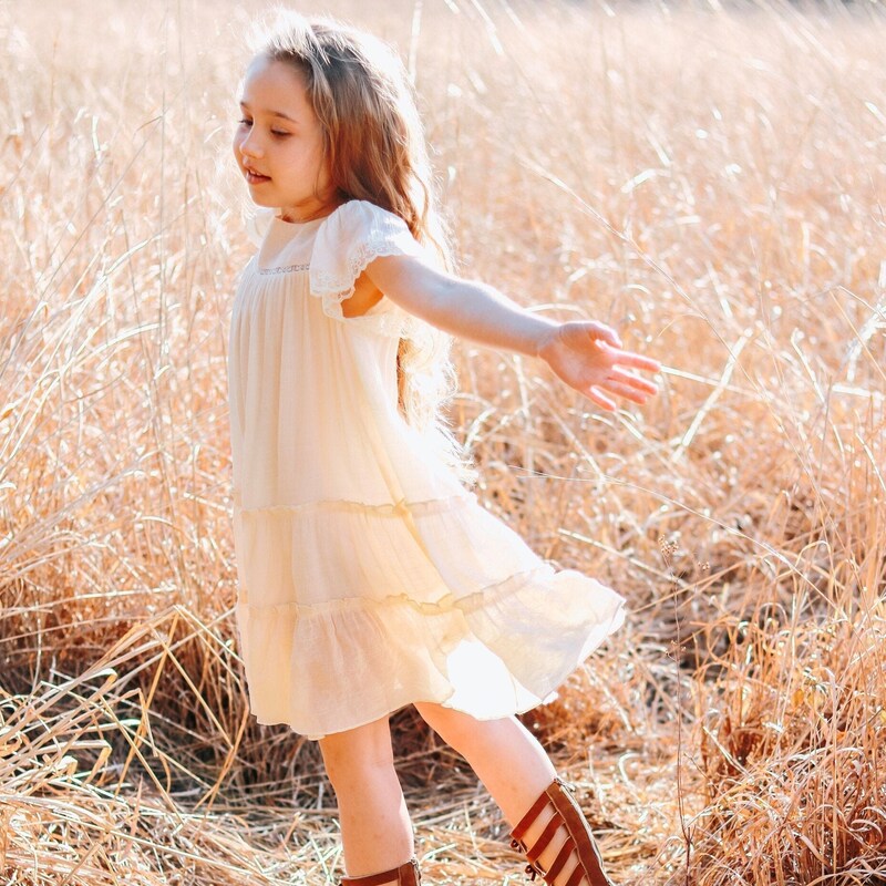 Cream Toddler Dress - Etsy