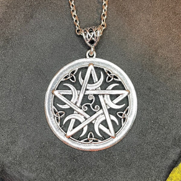 Pentacle Necklace - Etsy