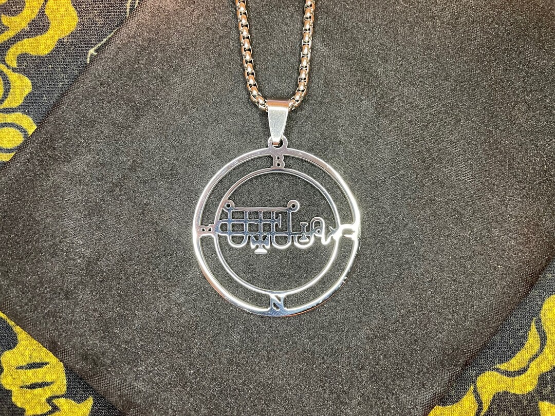 Demon Seal of Bune Duke Lucifer Satanic Sigil Stainless Steel Pendant ...
