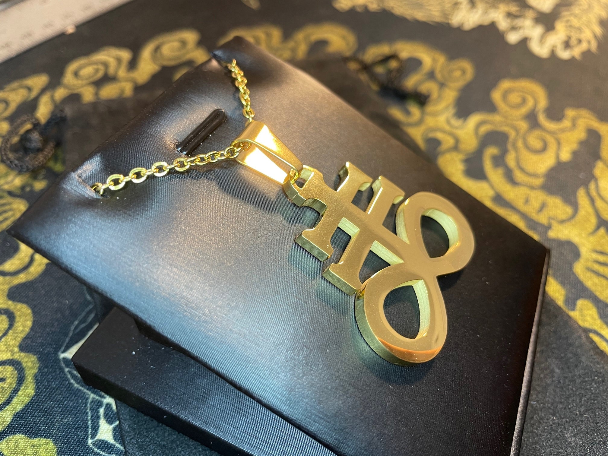 Leviathan Cross Sigil of Lucifer Baphomet Stainless Steel | Etsy