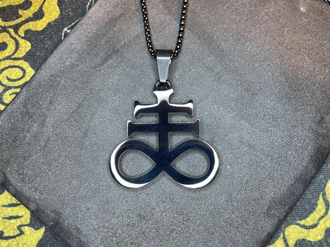 Leviathan Cross Sigil of Lucifer Baphomet Stainless Steel Pendant ...