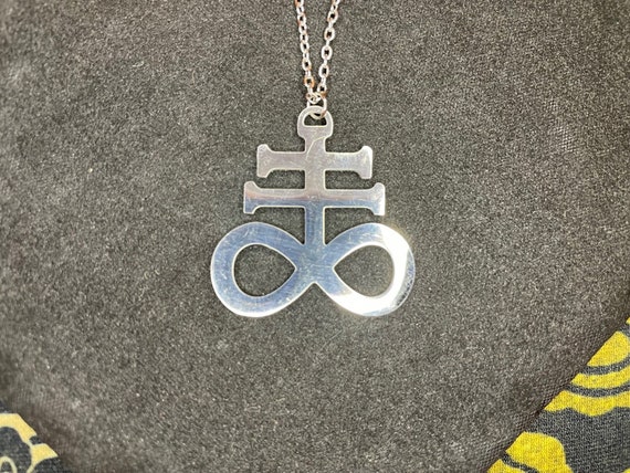Leviathan Cross Sigil of Lucifer Baphomet Stainless Steel | Etsy