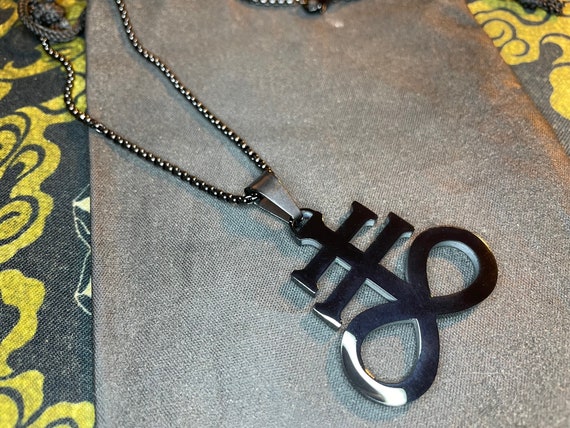 Leviathan Cross Sigil of Lucifer Baphomet Stainless S… - Gem