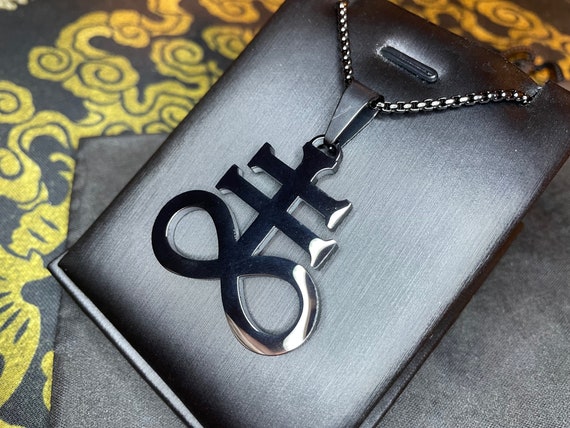 Leviathan Cross Sigil of Lucifer Baphomet Stainless S… - Gem
