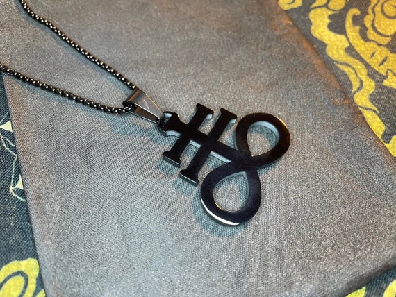 Leviathan Cross Sigil of Lucifer Baphomet Stainless S… - Gem