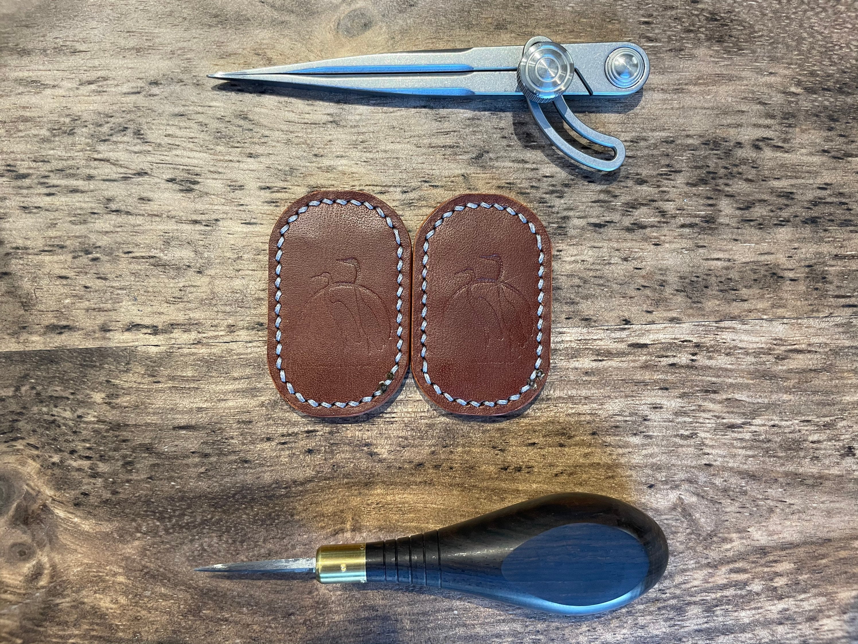 Leather Magnetic Slider Fidget 6 Magnets Version | Etsy UK