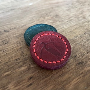 Leather Magnetic Slider Fidget - Etsy