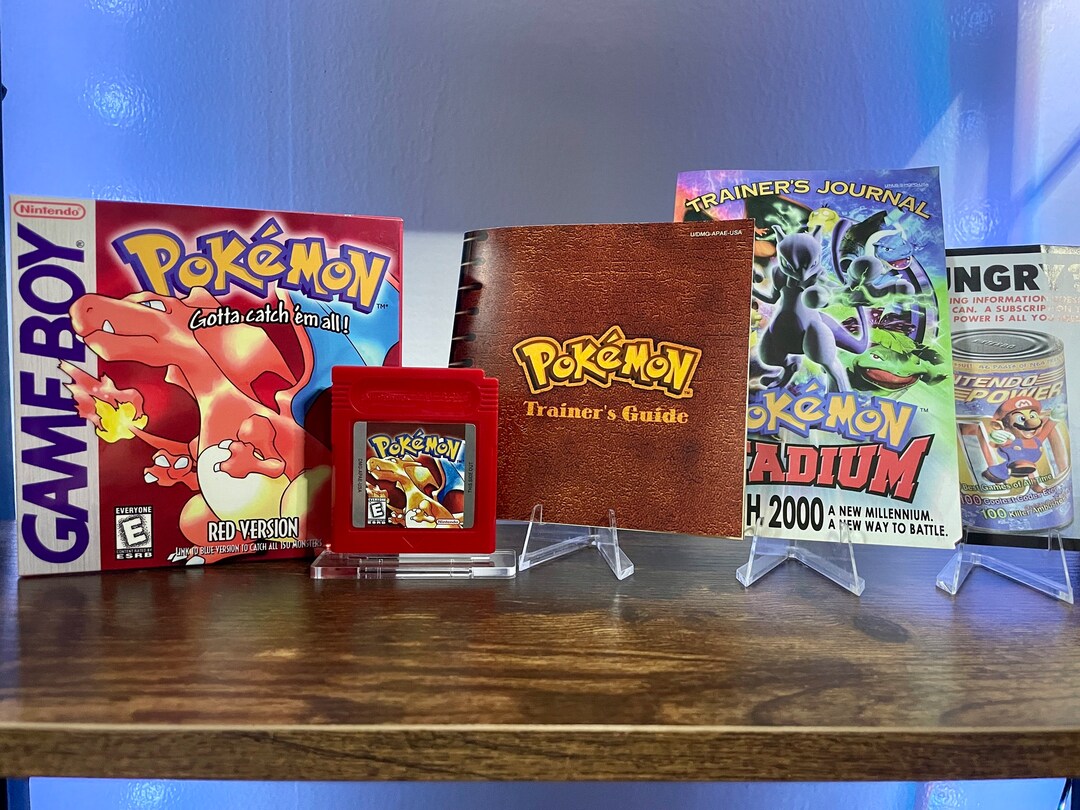 Red Complete in Box - Game Boy Color Cartridge - Etsy