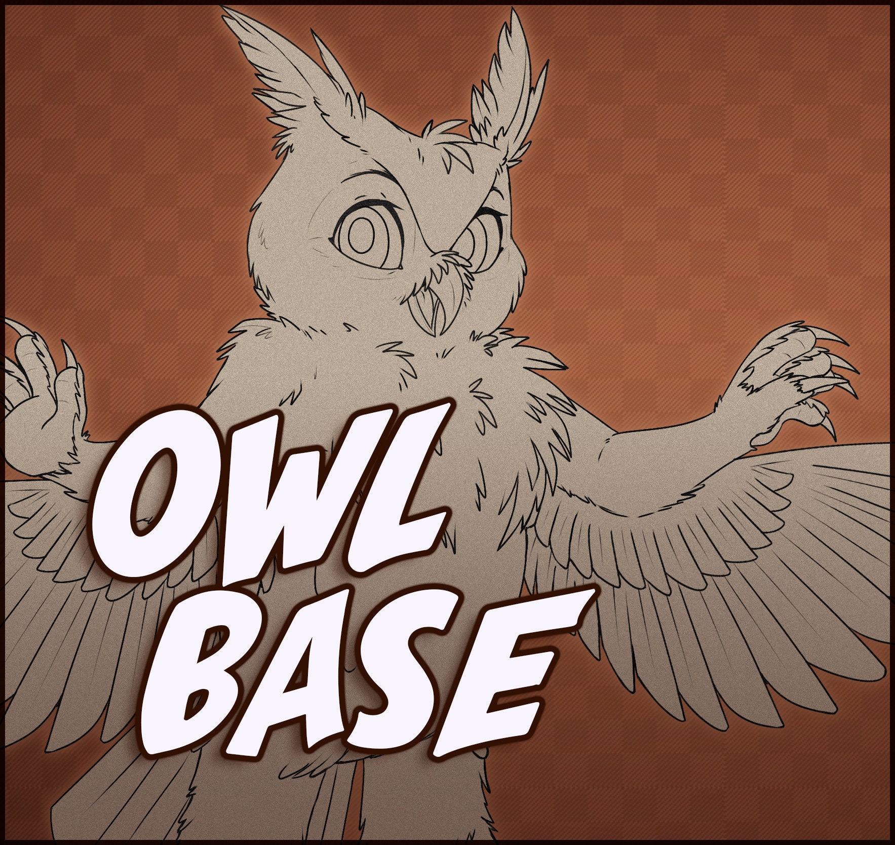 Anthro Owl Base for Adopts and Refs 2021 - Etsy