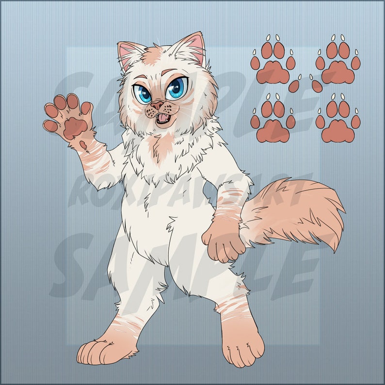 FOUR Domestic Cat Bases for Adopts and Refs 2021 - Etsy
