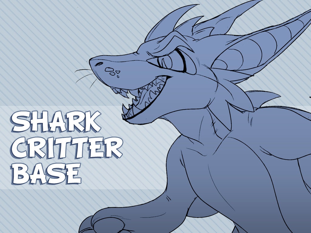 Shark-Tier Basis für Adopts und Refs 2017 - Etsy.de