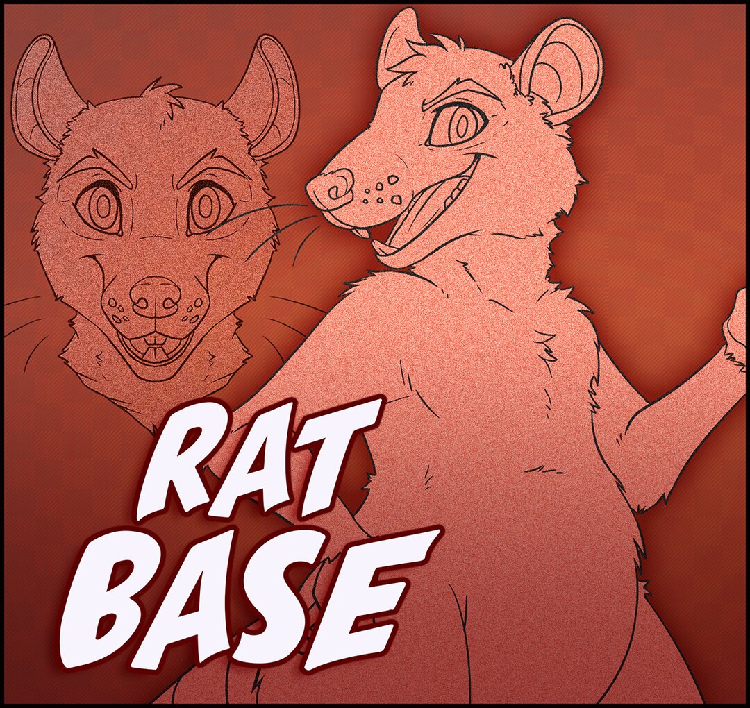 Rat Base for Adopts and Refs 2022 - Etsy UK