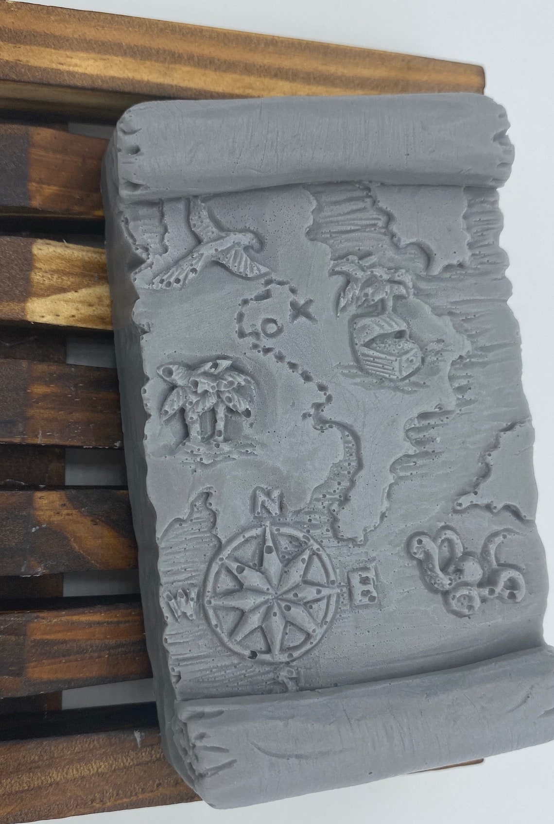 Pirate Map Oatmeal and Shea Butter Soap - Etsy