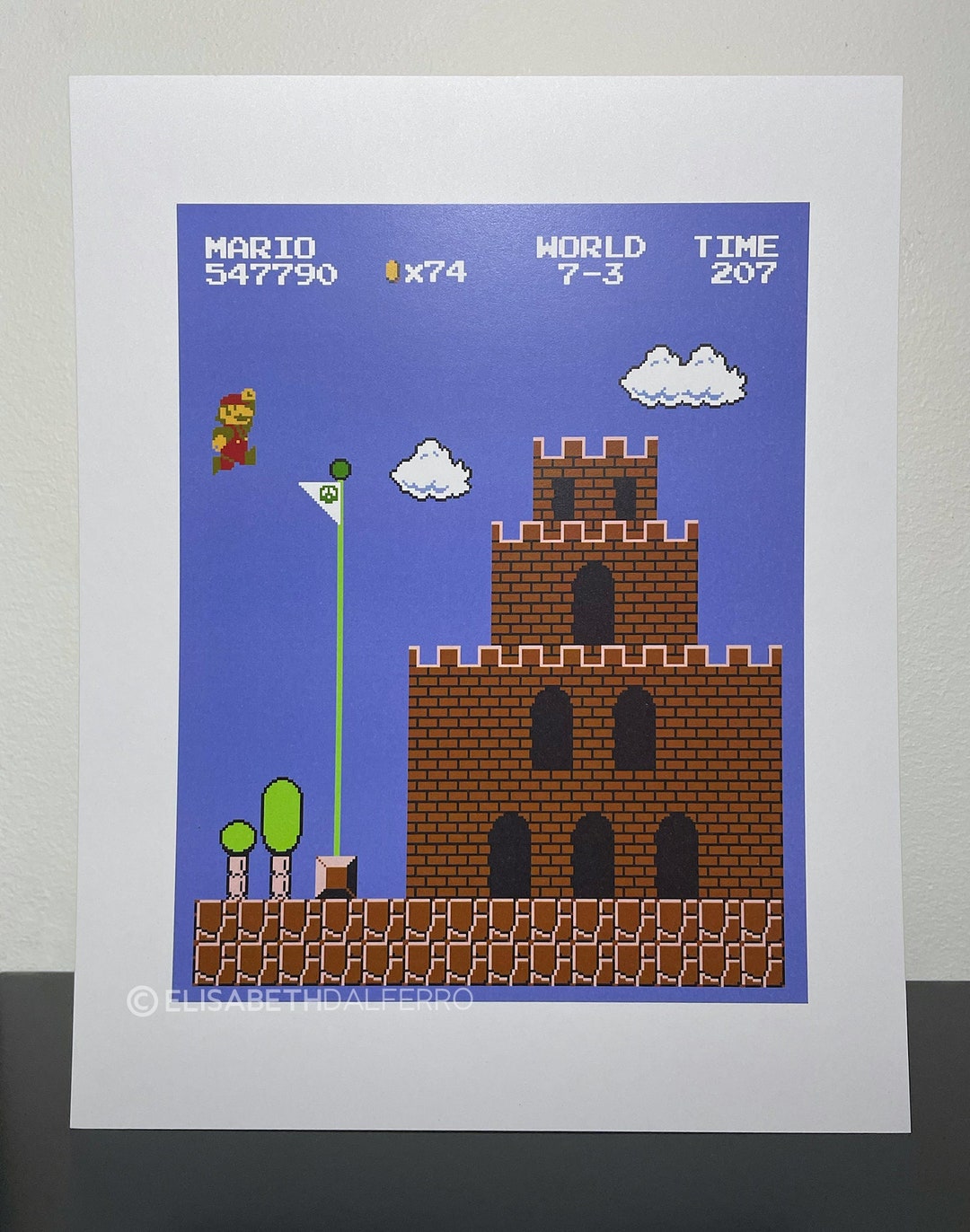 Super Mario, Poster, Vintage, Video Game, Game, Nes, Nintendo, Arcade ...