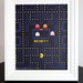 Pac-man, Poster, Cutout, Cutout, Vintage, Video Game, Game, Nes ...