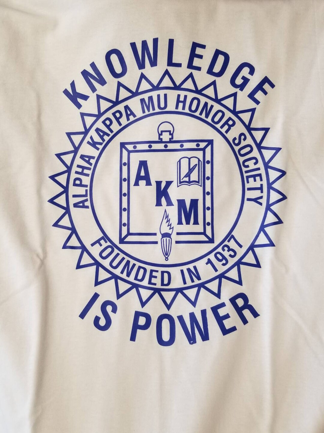 Alpha Kappa Mu Honor Society Tee; 1937 - Etsy