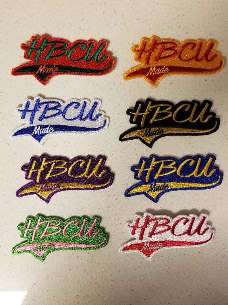 HBCU MADE 3x 1.7/8 Iron-on Patch: - Etsy