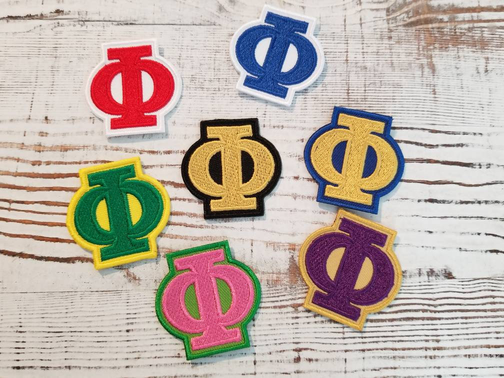 Phi 2 Inch Greek Letter Phi 1911 Alpha 1906 Patch - Etsy