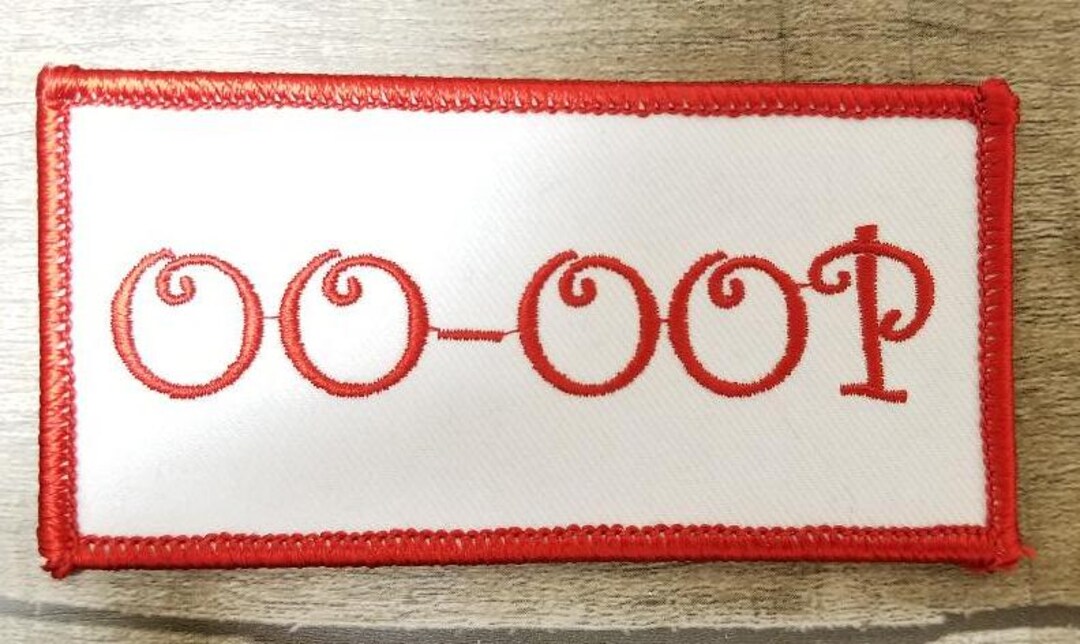 Delta Sigma Theta "oo-oop" Iron-on Embroidered 4" X 2" Patch - Etsy