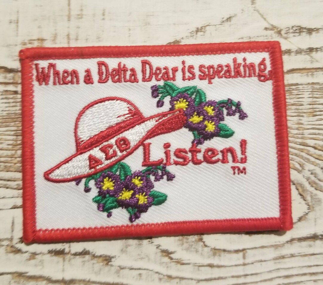 Delta Dear Speaking; Delta Sigma Theta; Diva; 1913; OO-OOP - Etsy