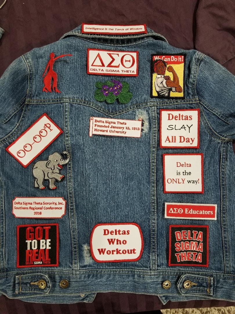 Delta Sigma Theta "duck-walk" Patch - Etsy