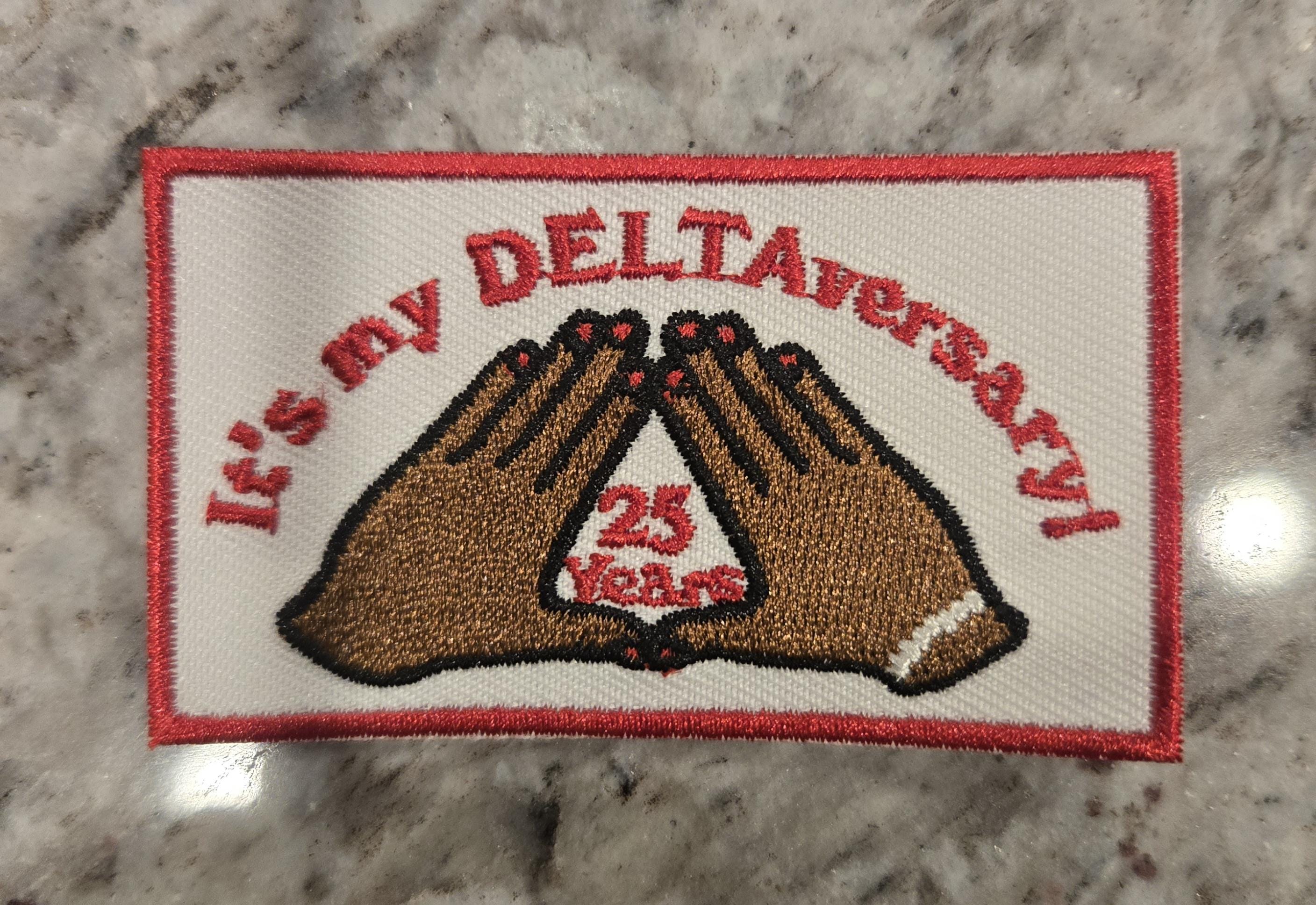 It's My Deltaversary Patch!; Delta Sigma Theta; 1913; OO-OOP ...