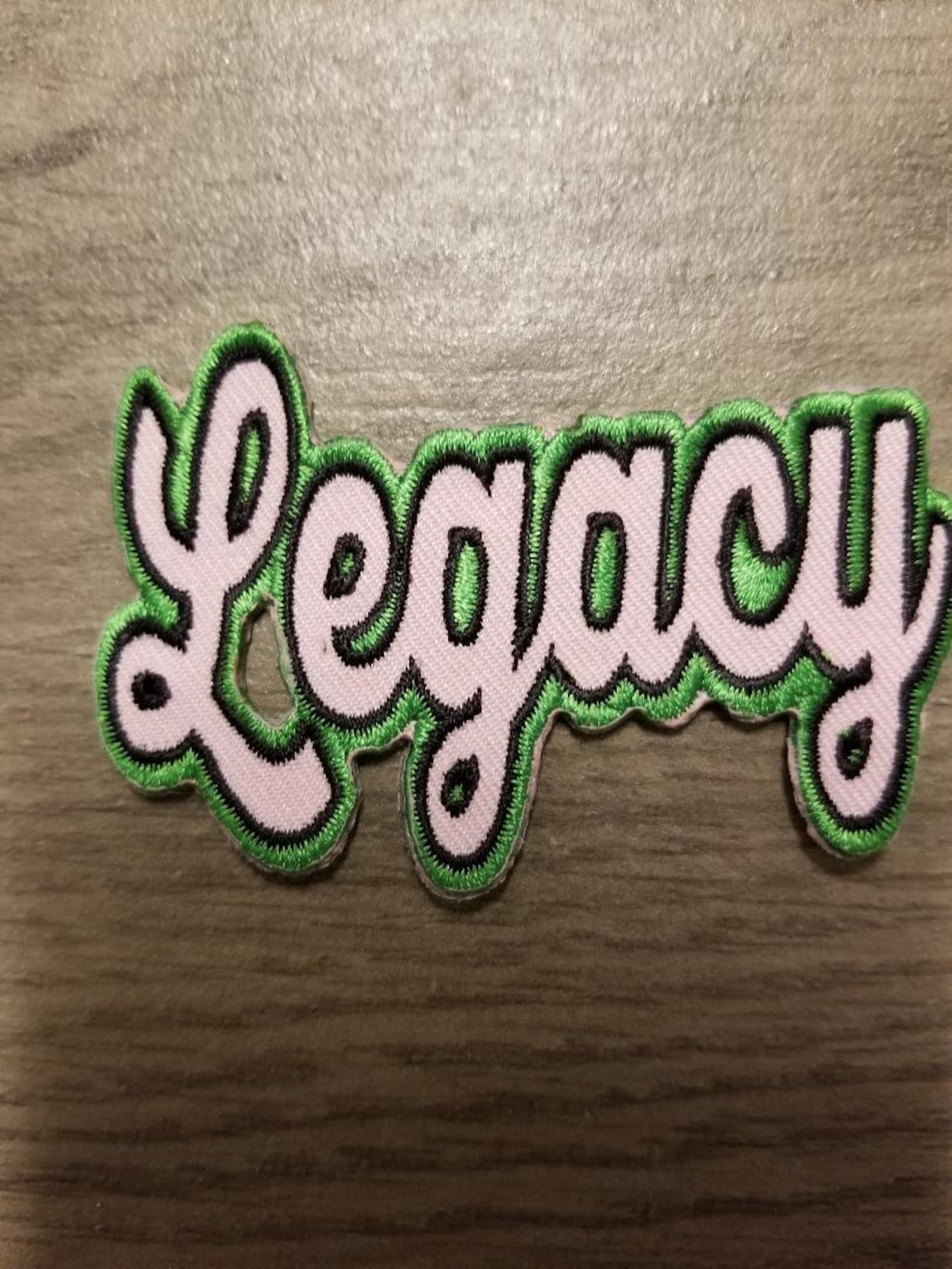 Legacy Patch- Iron on (blue) - Etsy