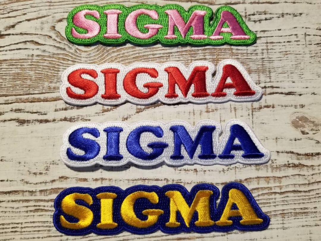 Sigma Patch (iron-on) - Etsy