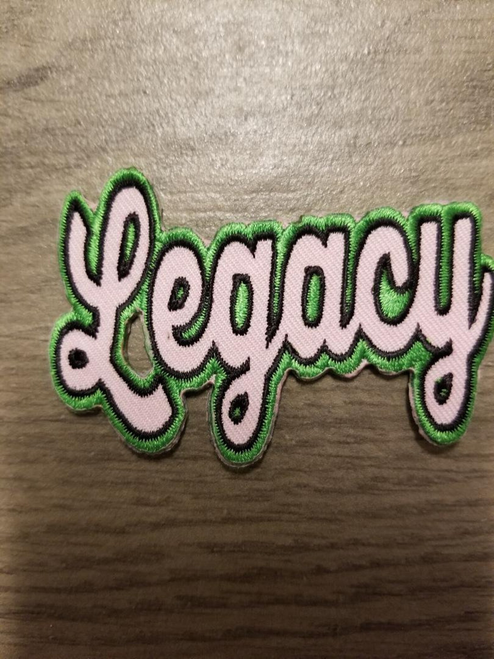 Legacy Patch- Iron on (red) - Etsy