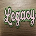 Legacy Patch- Iron on (red) - Etsy