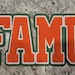 FAMU 1887 Chenille Letter Set - Etsy