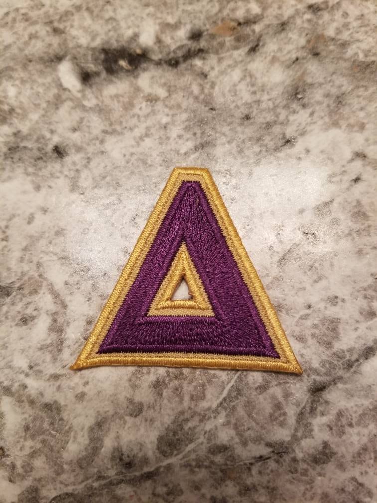 Delta Greek Letter: 2 Inch Iron On 1913 - Etsy