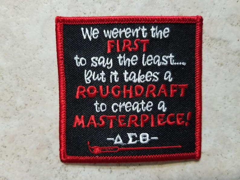 DST Masterpiece Iron-on Patch | Etsy