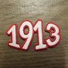 Delta Sigma Theta Large Chenille Word Patch 1913 Oo-oop Elephant Diva - Etsy