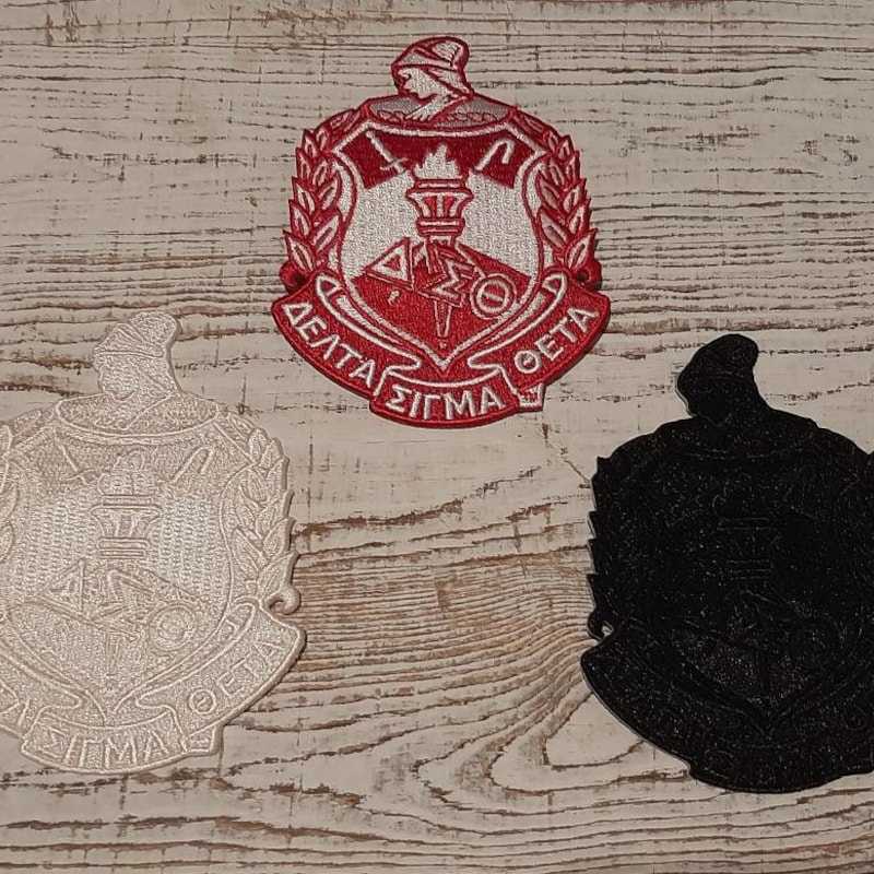 Delta Sigma White - Etsy