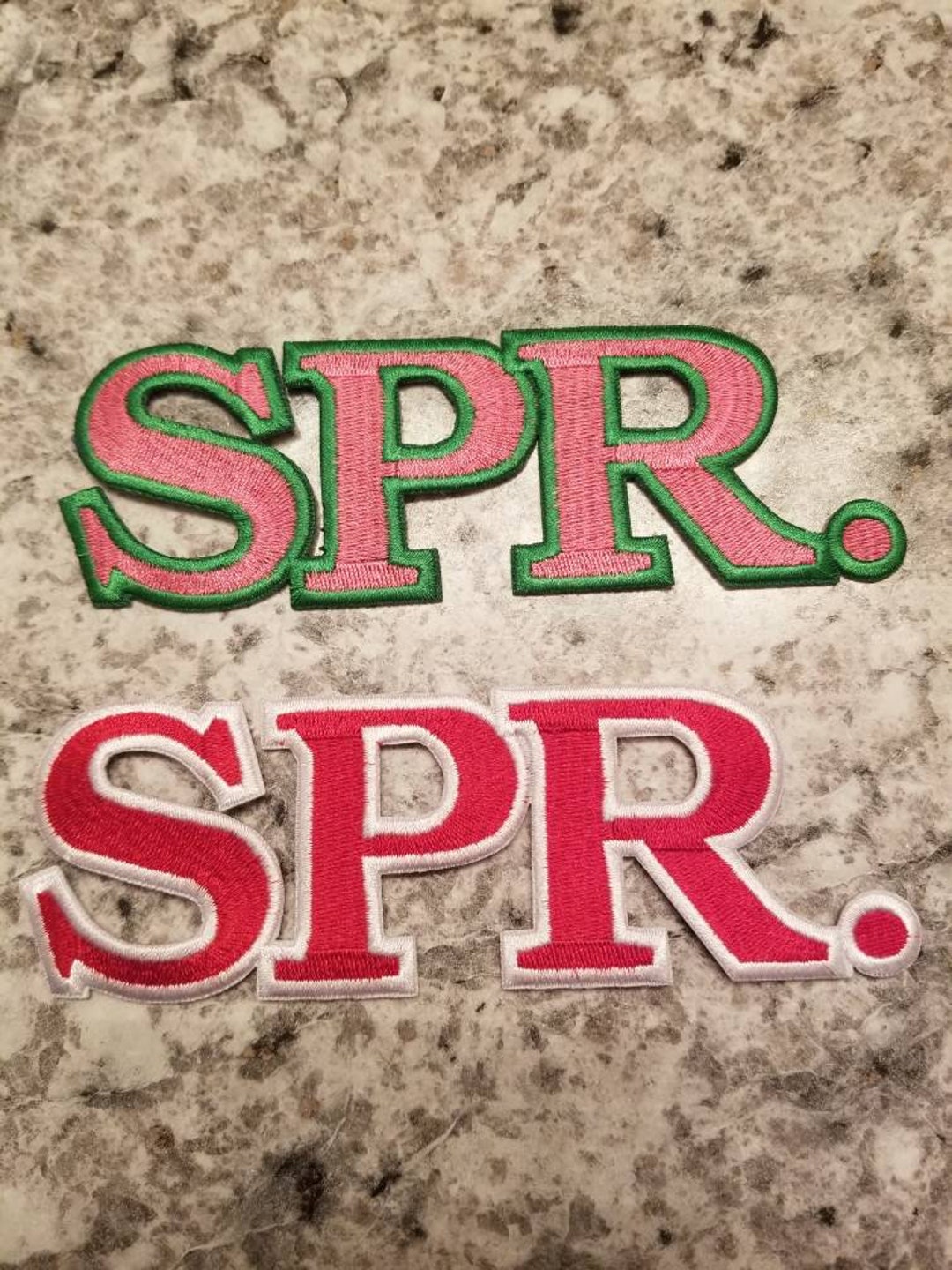 Spring Patch; Line; Red; Pink; Iron-on (size 2" X 6") - Etsy