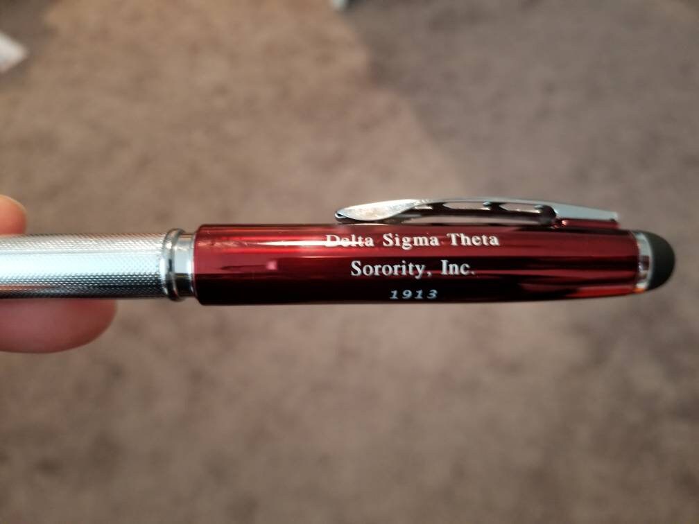 Delta Sigma Theta Boardroom Stylus Penlight - Etsy