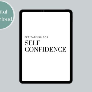 EFT Tapping for Self Confidence / EFT Tapping Script / EFT Tapping ...